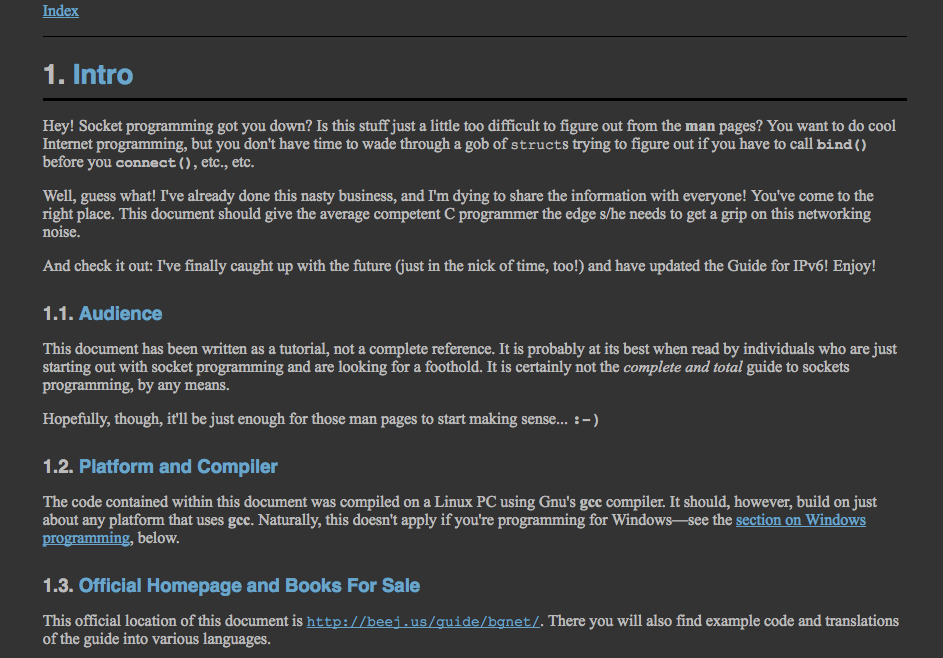 Dark Beej S Guide To Network Programming Freestyler Ws